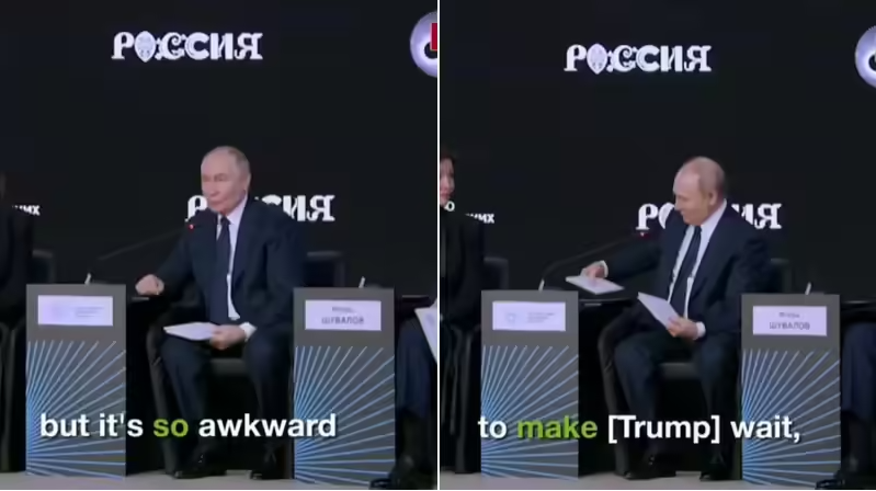 Putin halts event to take Trump's call: ‘awkward to make him wait ...