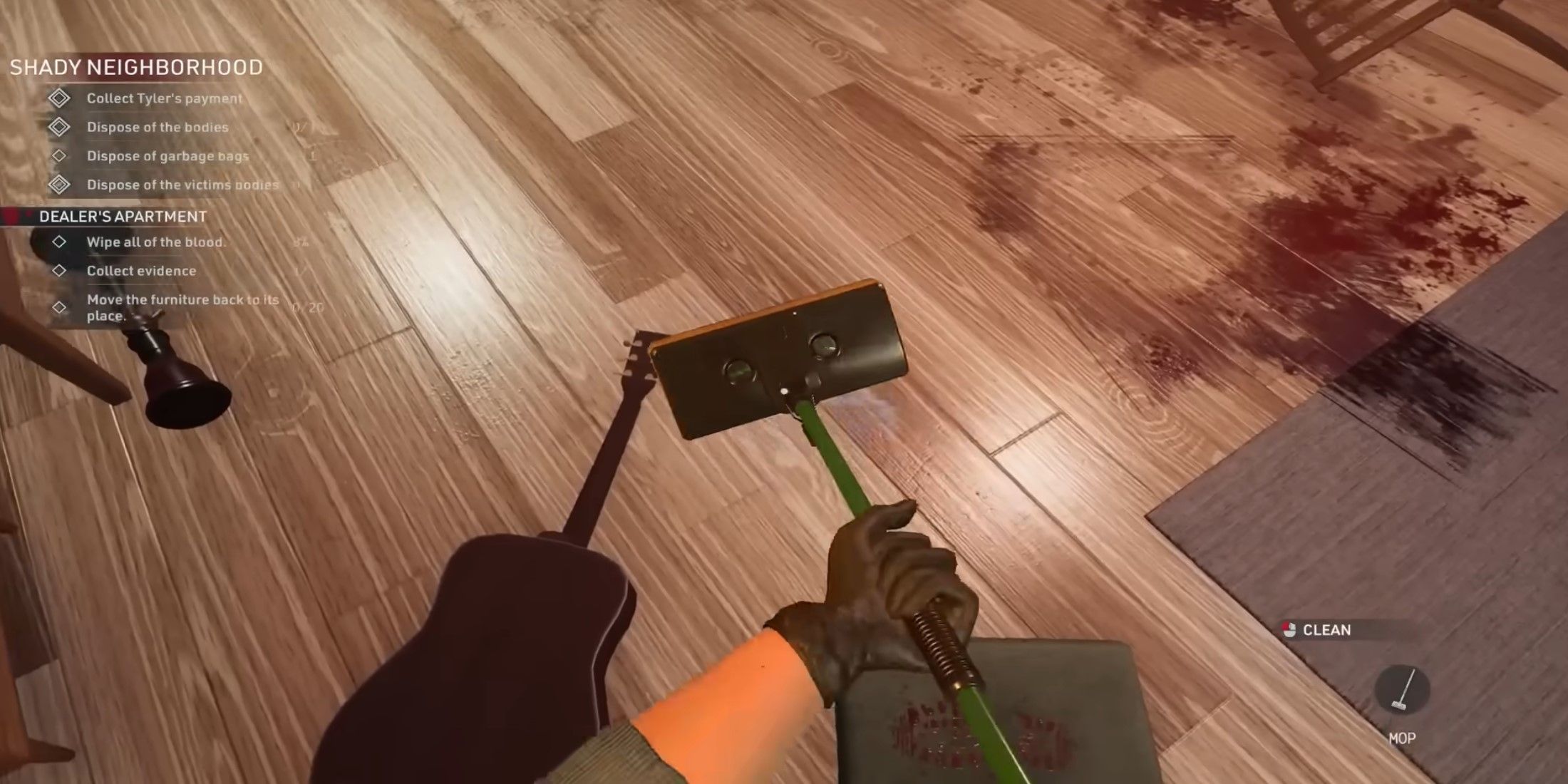 Best Mop Skills In Crime Scene Cleaner