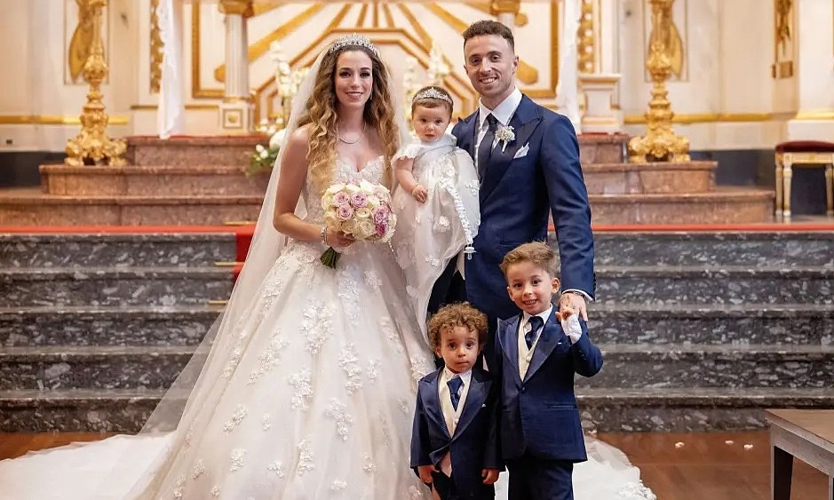 Diogo Jota posted emotional wedding video just hours before his death ...