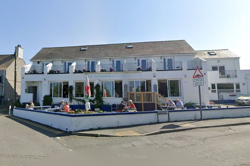 Multiple fire engines battle Anglesey hotel blaze