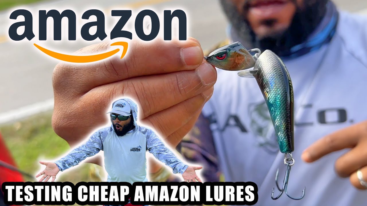 Amazon fishing lures put to the test! Hits or total duds?
