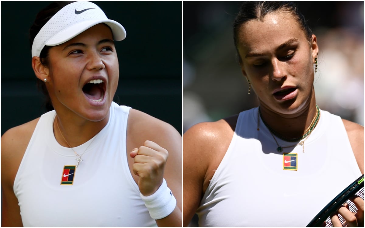Raducanu vs Sabalenka start time and how to watch Wimbledon match today