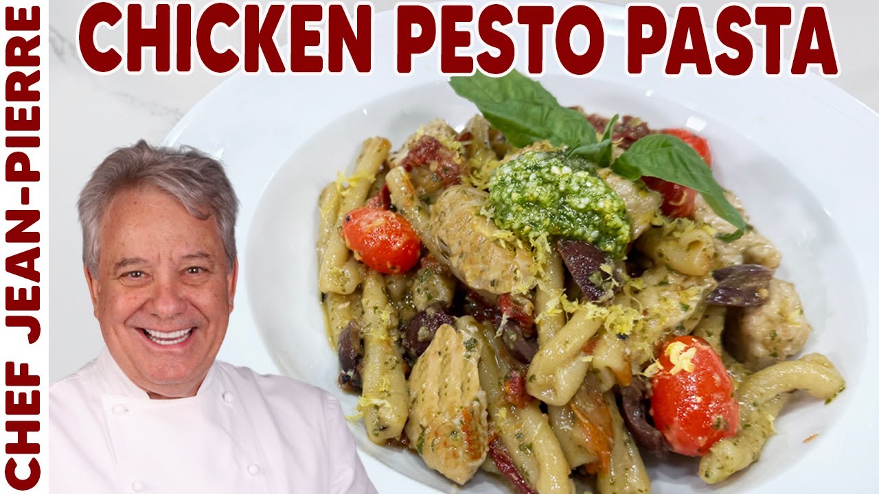 Quick Chicken Pesto Pasta with Chef Jean-Pierre