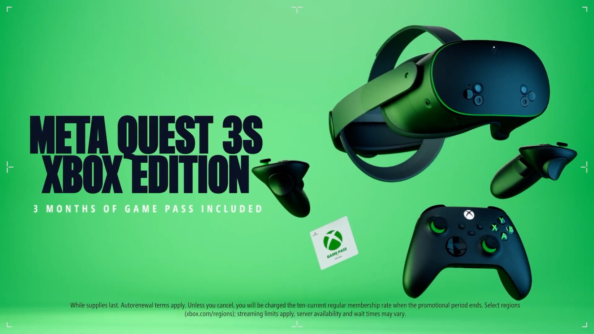 Meta Quest 3S Xbox Edition Official Announcement Trailer