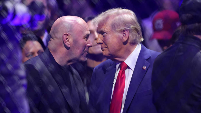 Donald Trump, Dana White, and Paramount set to host historic UFC event ...