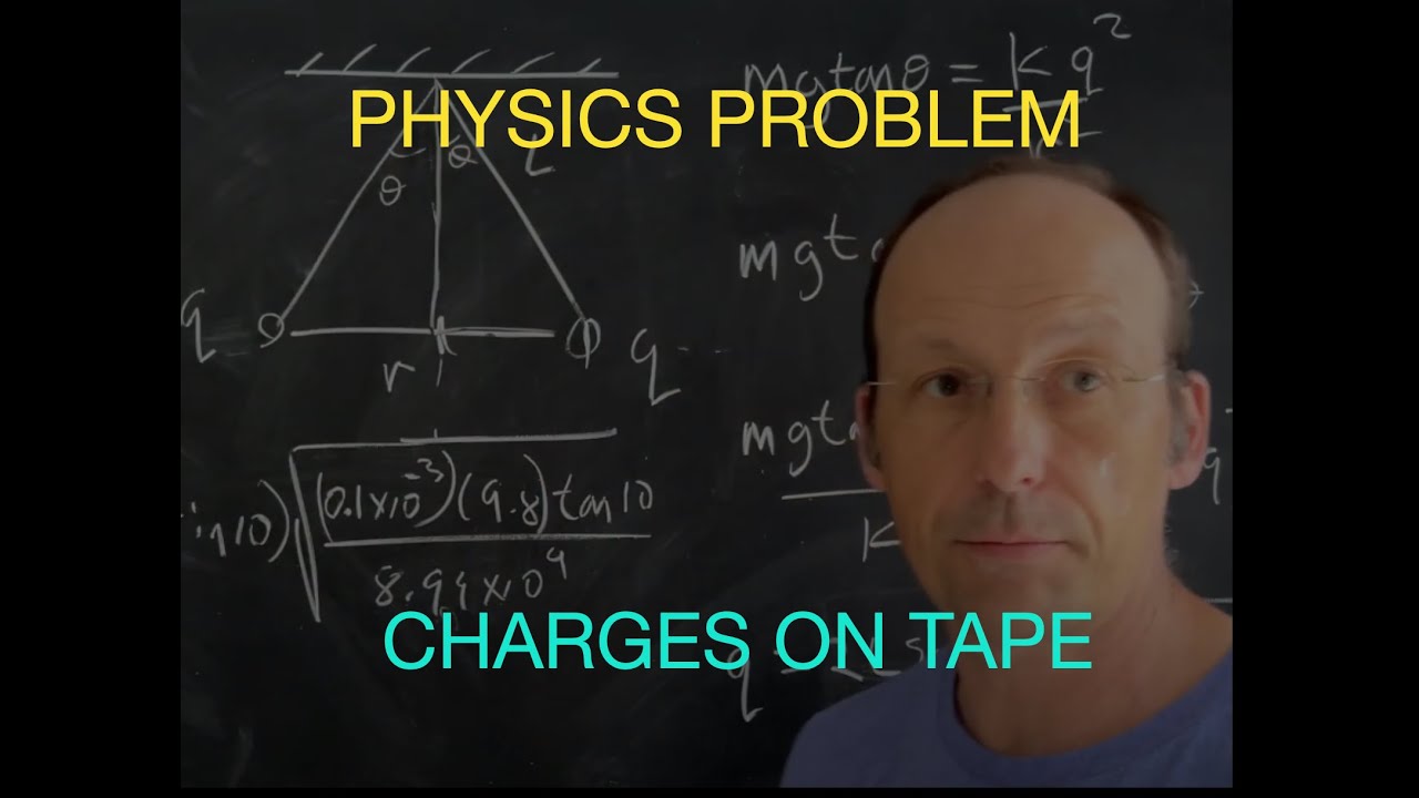 Physics Problem; Calculating the Charge on Tapes