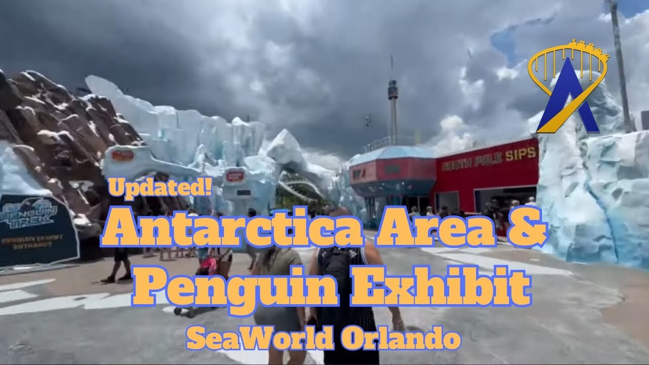 Tour of Refreshed Antarctica Area and Penguin Exhibit at SeaWorld Orlando