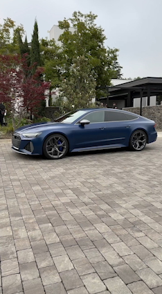 2024 Audi RS7 Performance – Ascari Blue Matte Finish 🔵