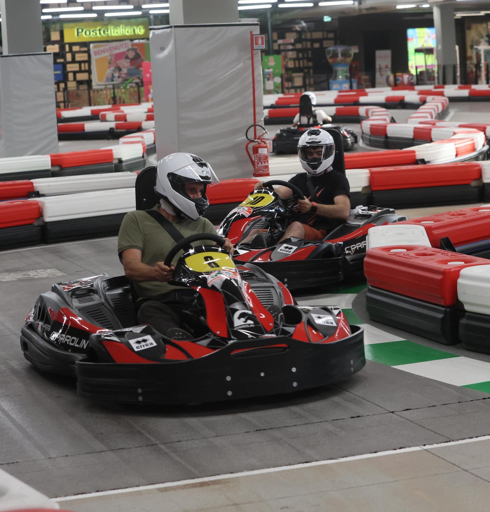 Al Grand Tour Italia la pista di kart