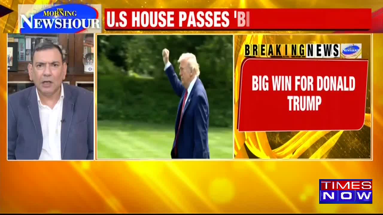 Big Win For Donald Trump As U.S Houses Passes 'Big Beautiful' Bill ...