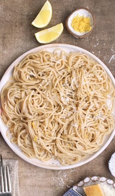 Burnt Butter Lemon Cacio E Pepe
