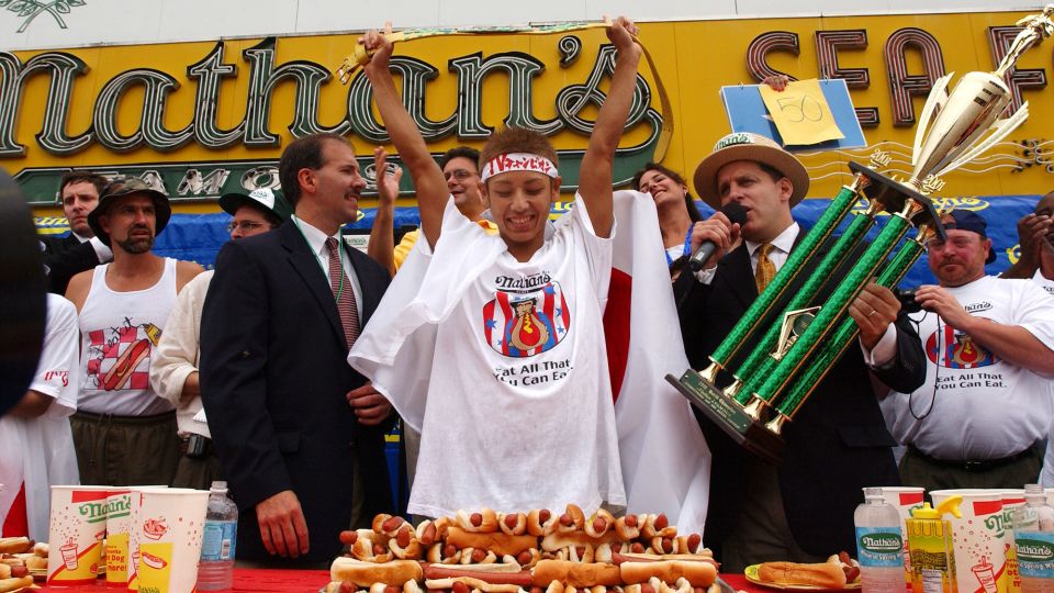 How Nathan’s Famous turned competitive eating into a national spectacle