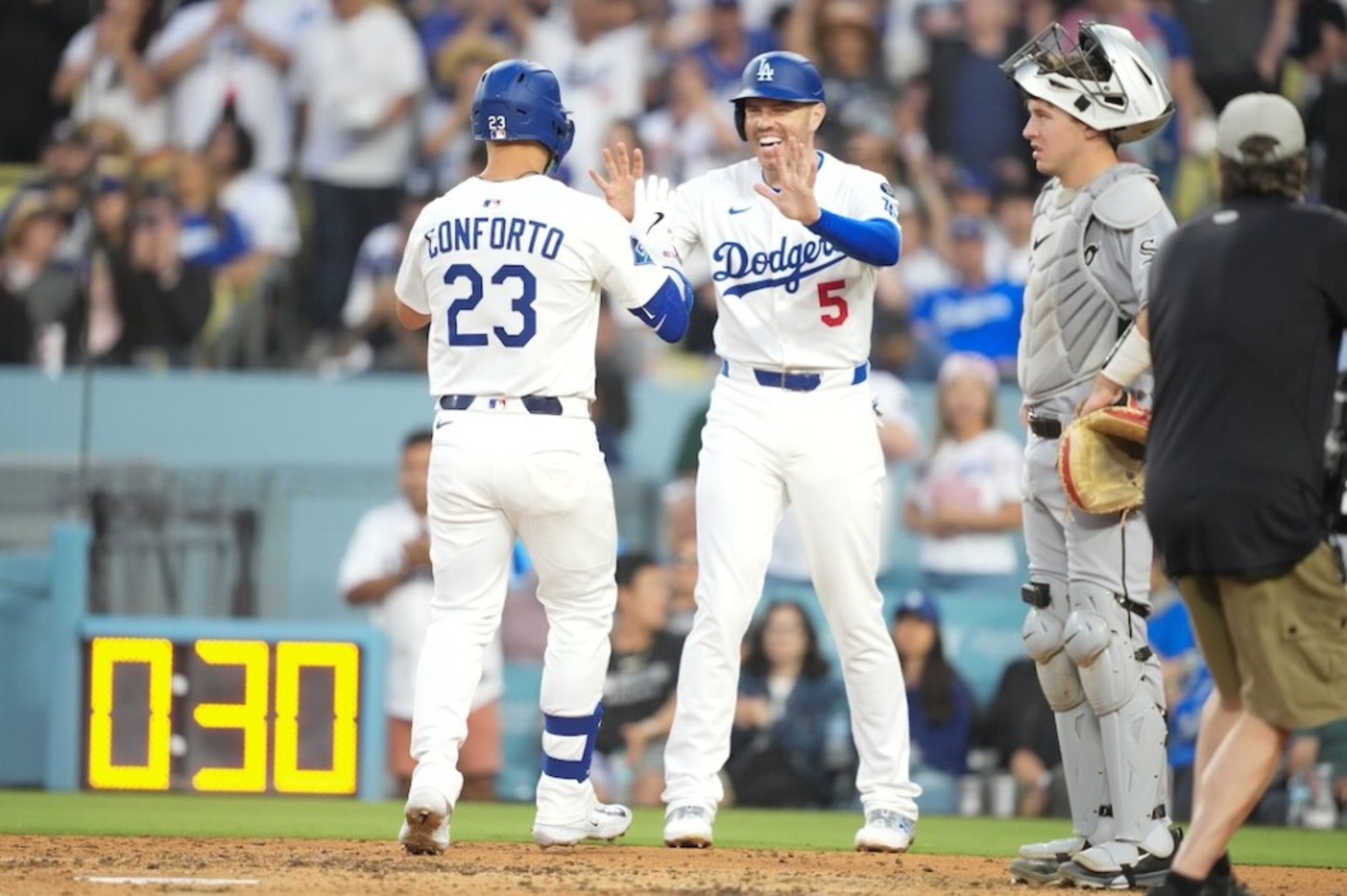 Recap: Freddie Freeman & Michael Conforto Back Dustin May’s Bid For Perfect Game In Dodgers ...