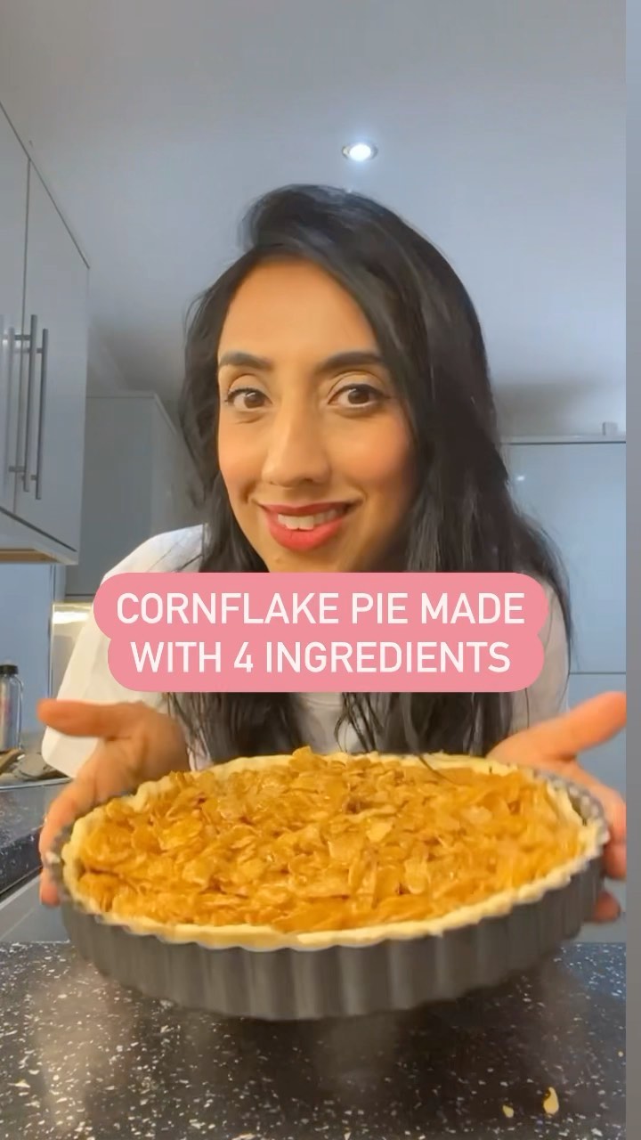 Easy Cornflake Tart Pie Recipe