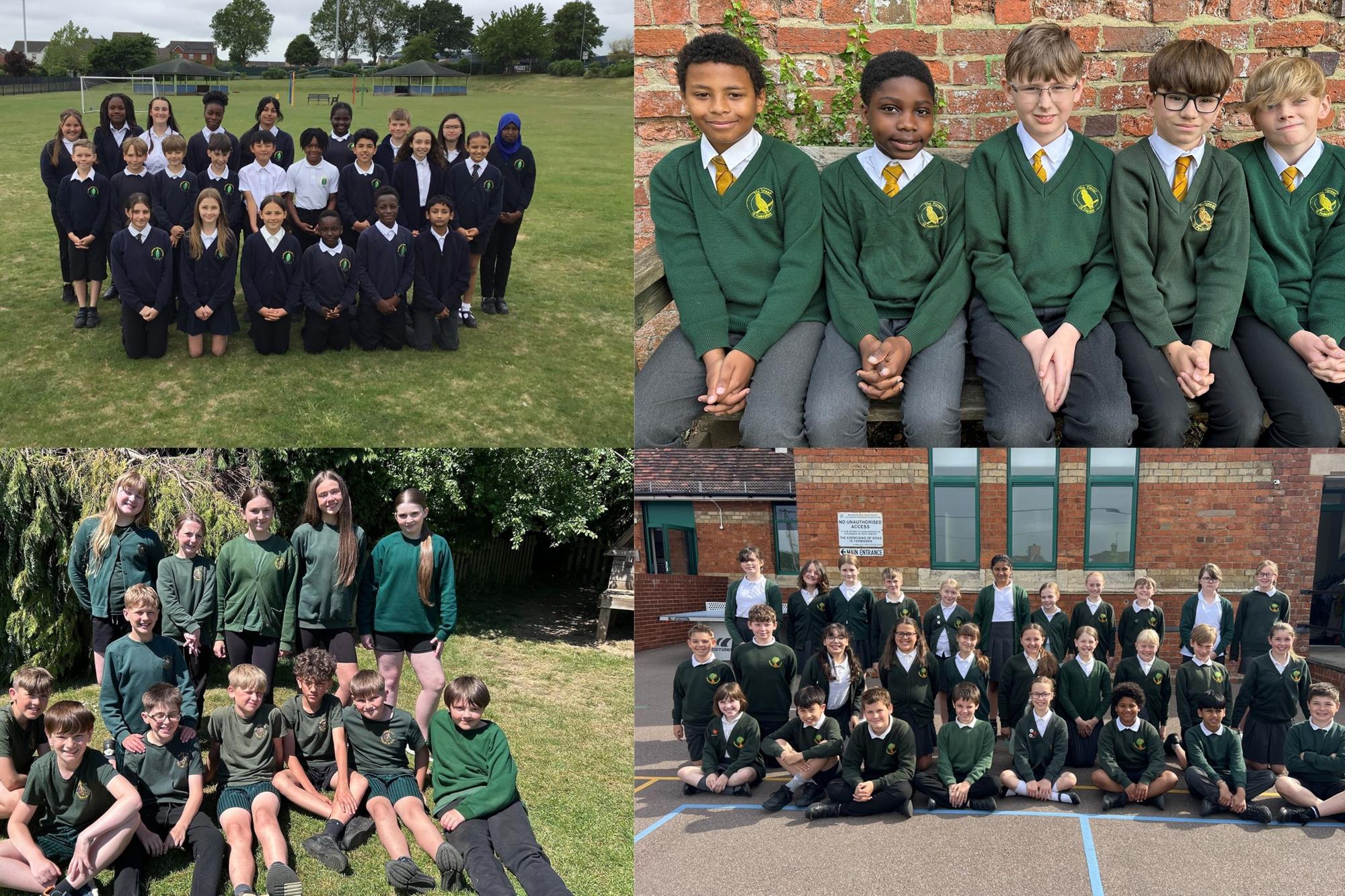 27 Year 6 class photos of 2025 primary school leavers in Northampton ...