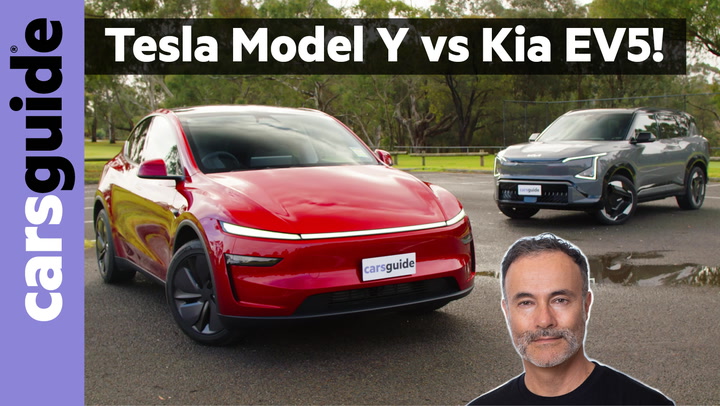 Tesla Model Y Rear-Wheel Drive vs Kia EV5 GT-Line 2026 comparison review