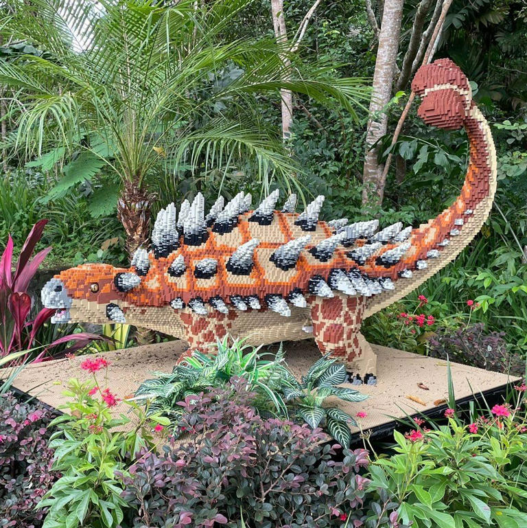 All you need to know as brick dinosaur trail comes to Falkirk this summer