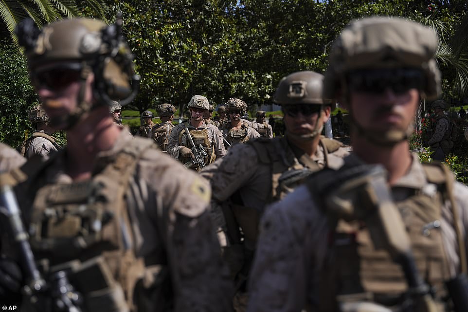 Trump deploys 200 Marines to Florida in support of ICE operations