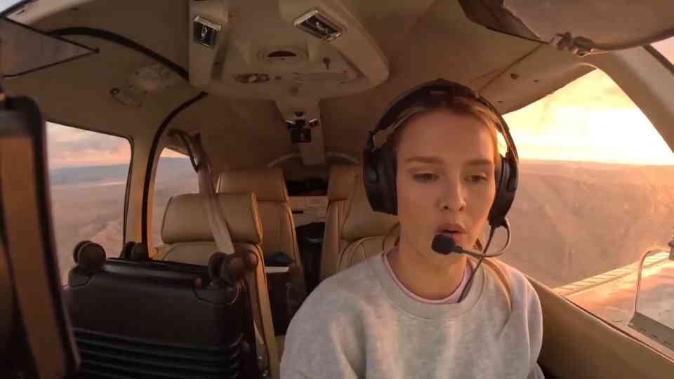 Flying cross-country in a vintage airplane