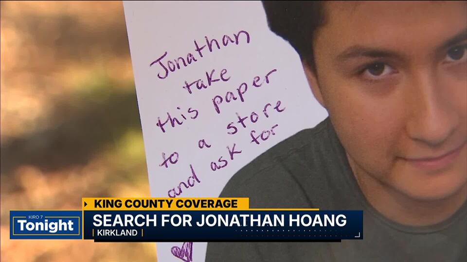 VIDEO: Kirkland community searches for Jonathan Hoang, reward hits $100K