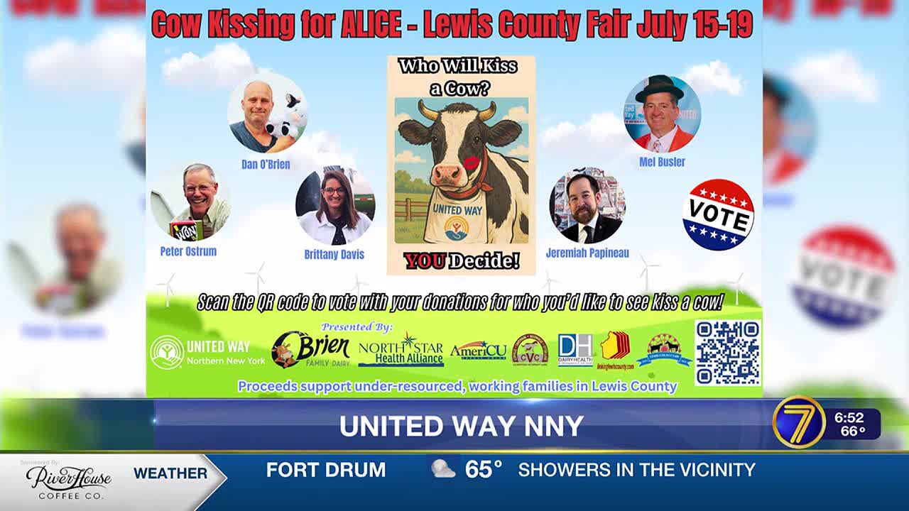 United Way NNY “Cow Kissing for Alice”
