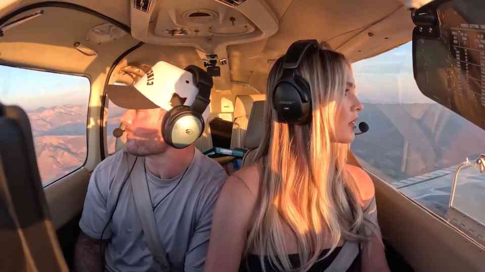 Experiencing my first flight with a pilot partner