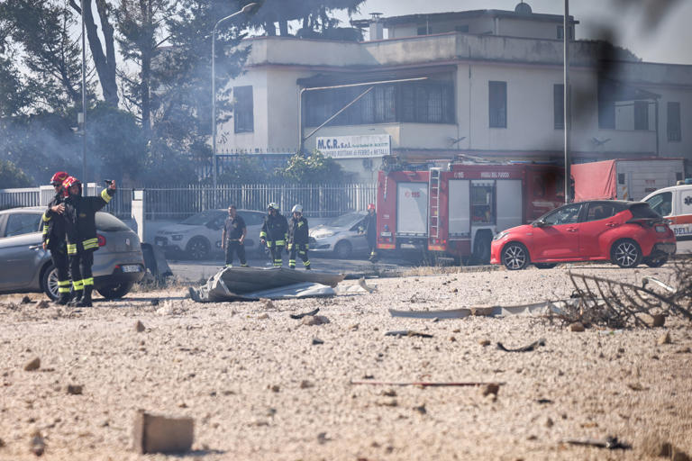 Huge explosion in Rome injures dozens of people as locals flee for safety