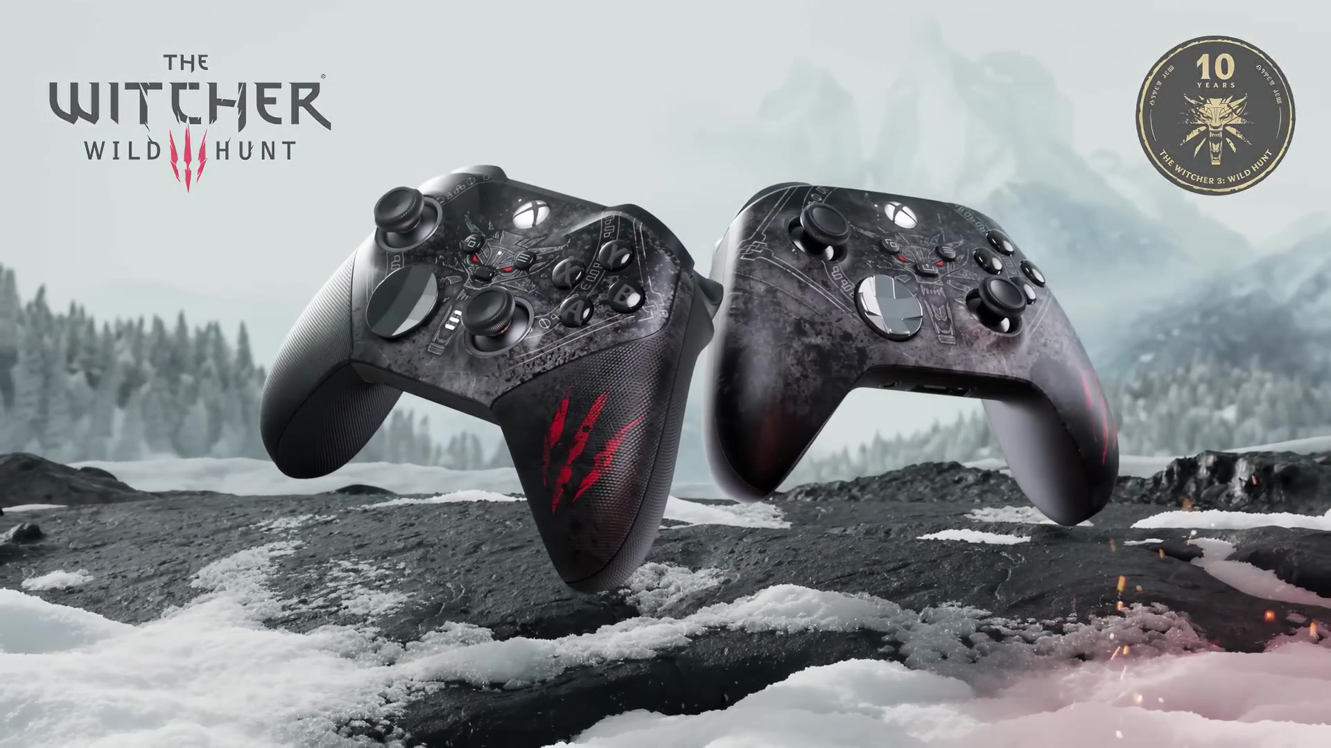 Introducing The Witcher 3 10th Anniversary Special Edition Controllers ...