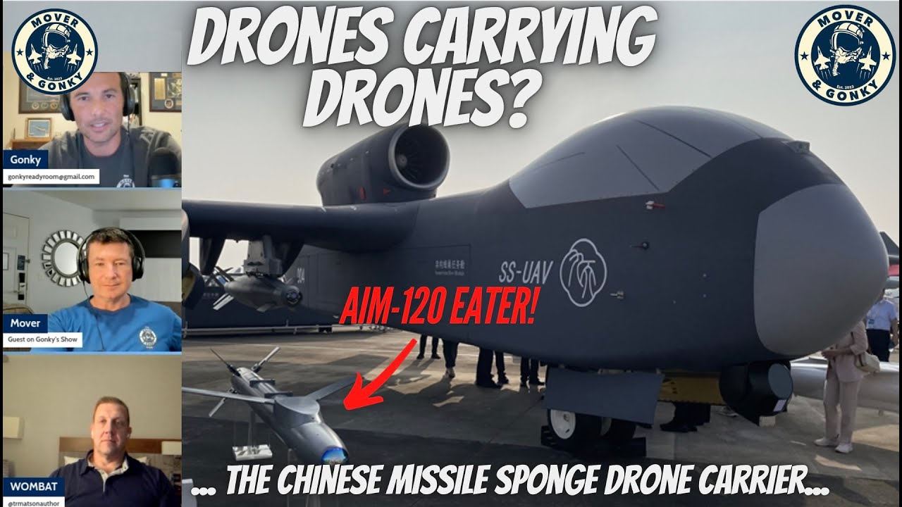 Revisiting - China’s flying drone carrier - missile sponge