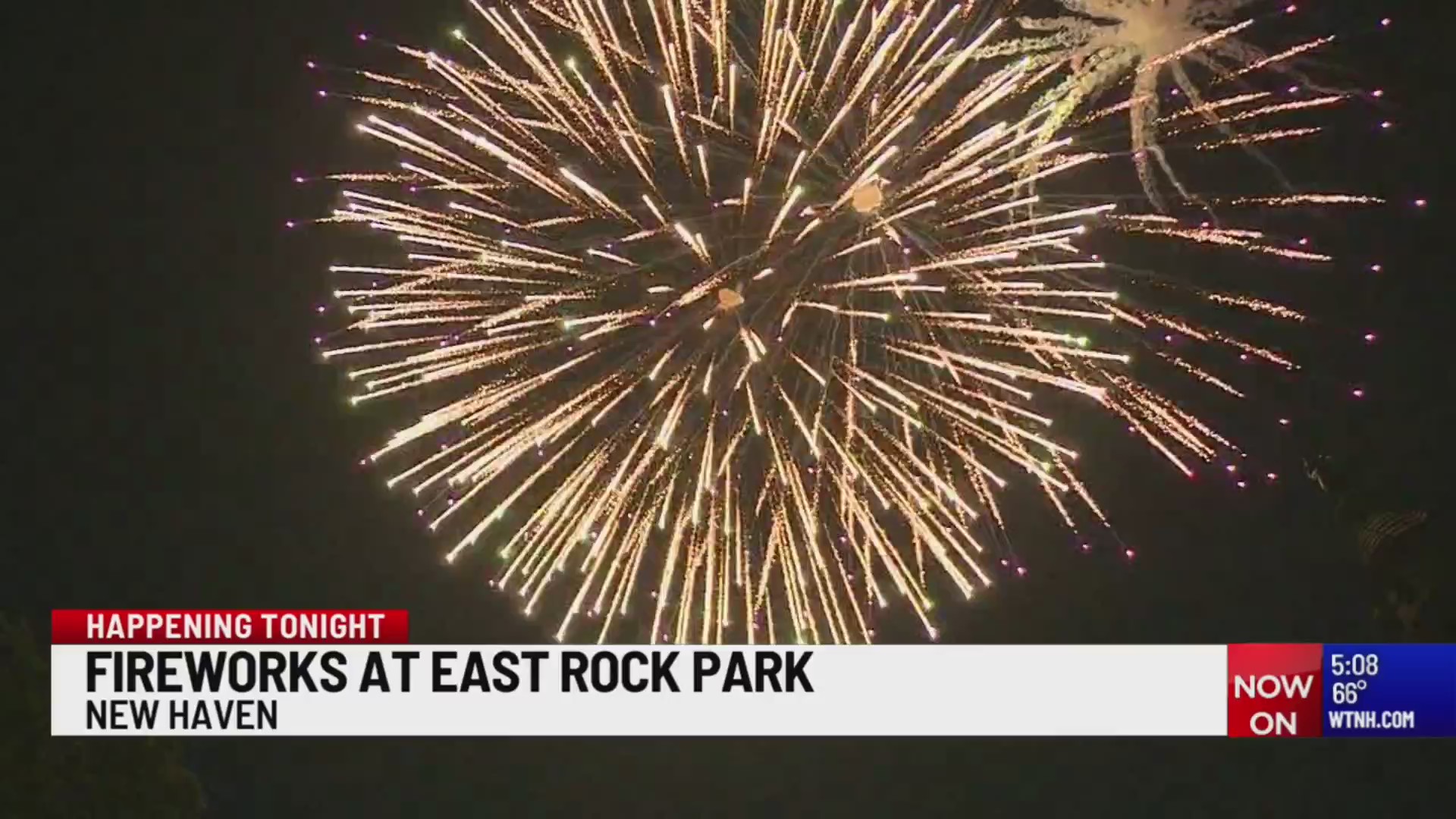New Haven preparing for its largest firework display