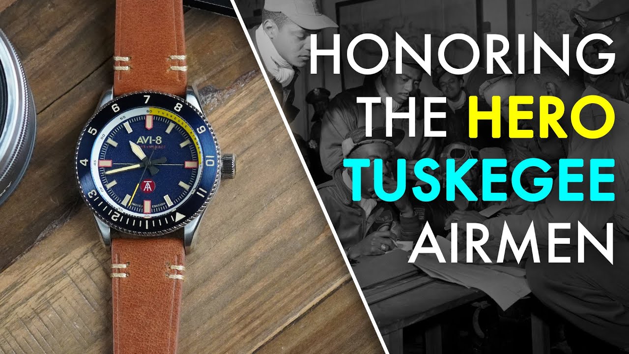 3 Hand Meca-Quartz? First Look: AVI-8 2023 Tuskegee Airmen