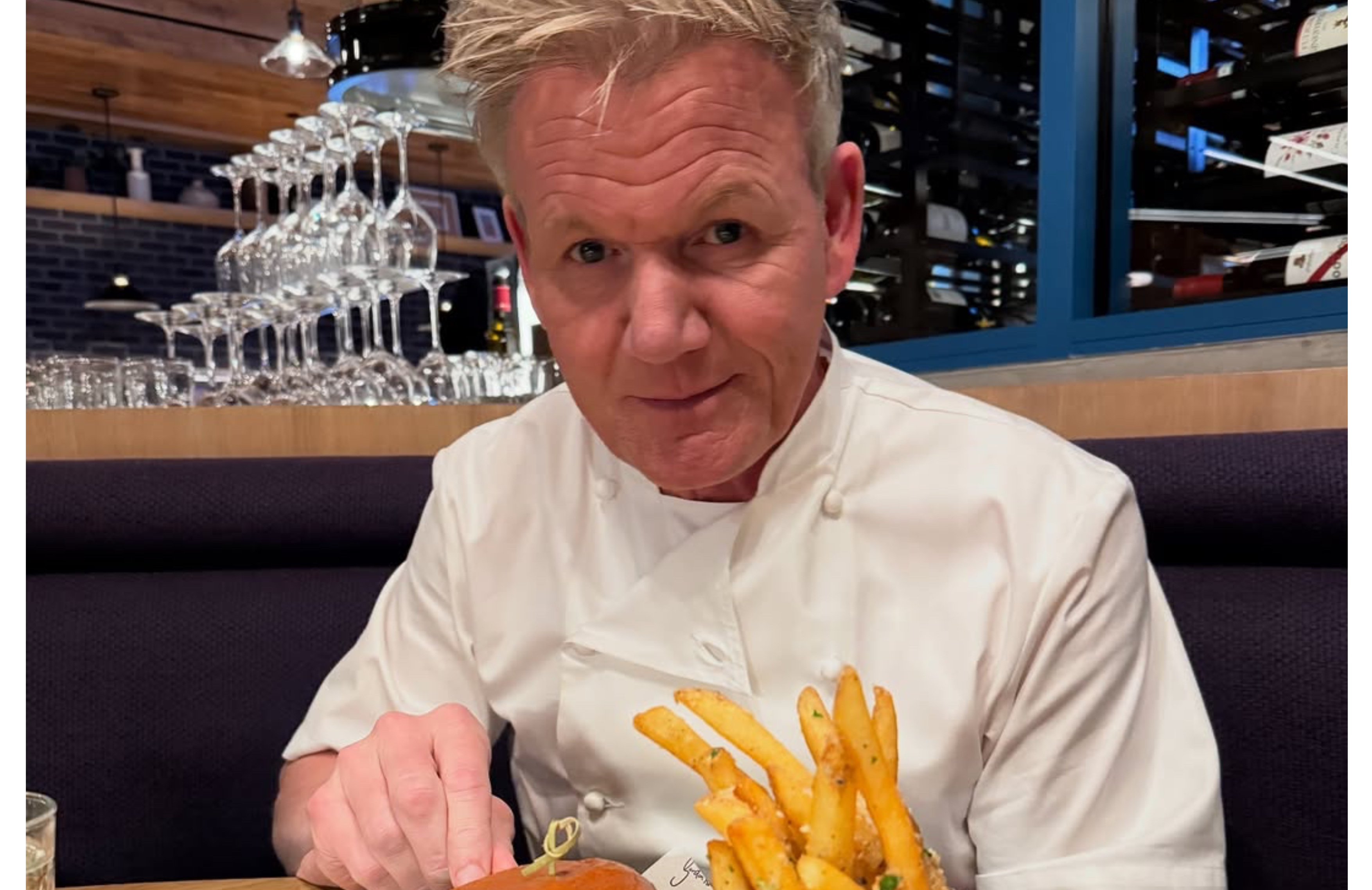 "Oh my goodness me": Gordon Ramsay's Secret Service host reacts to the ...