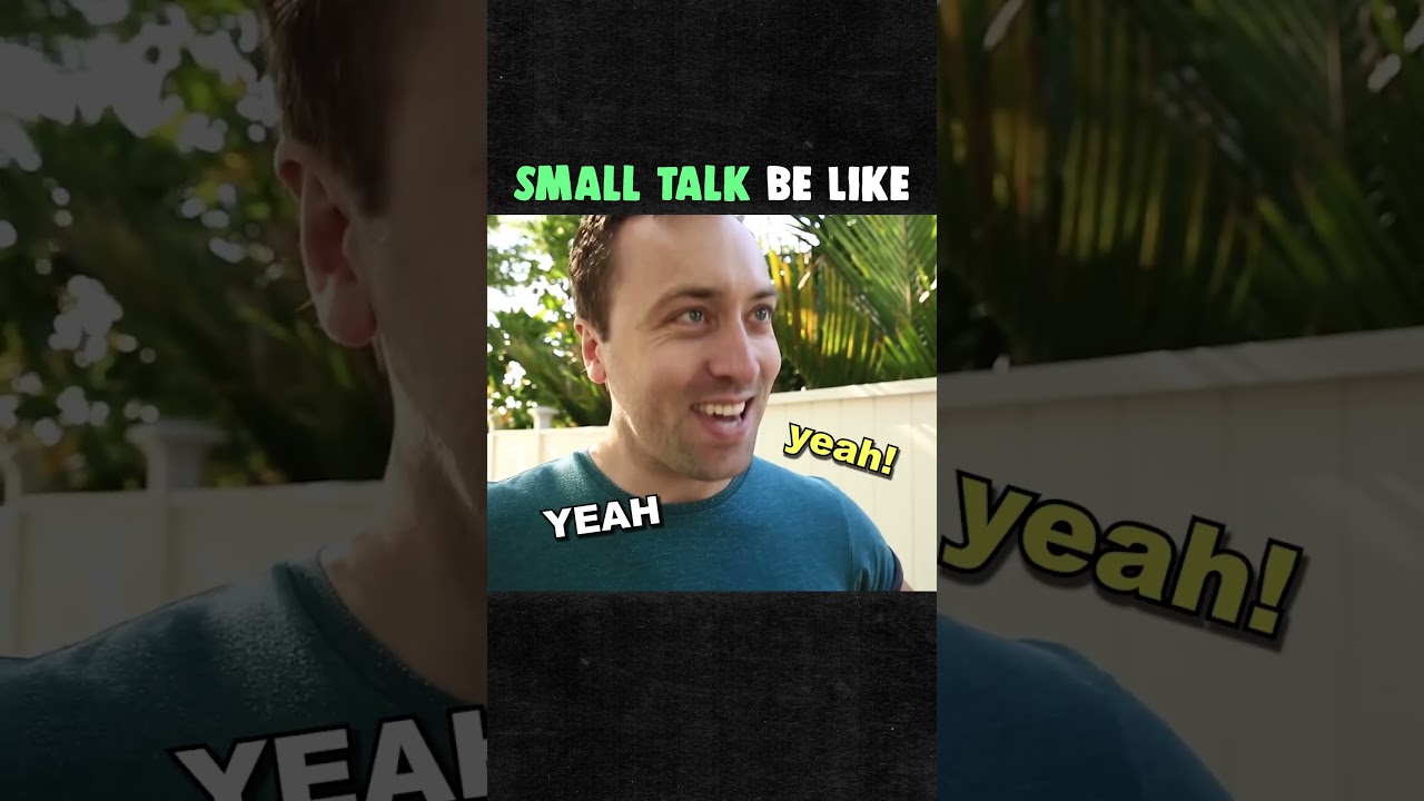 Then you say bye and walk the same direction...