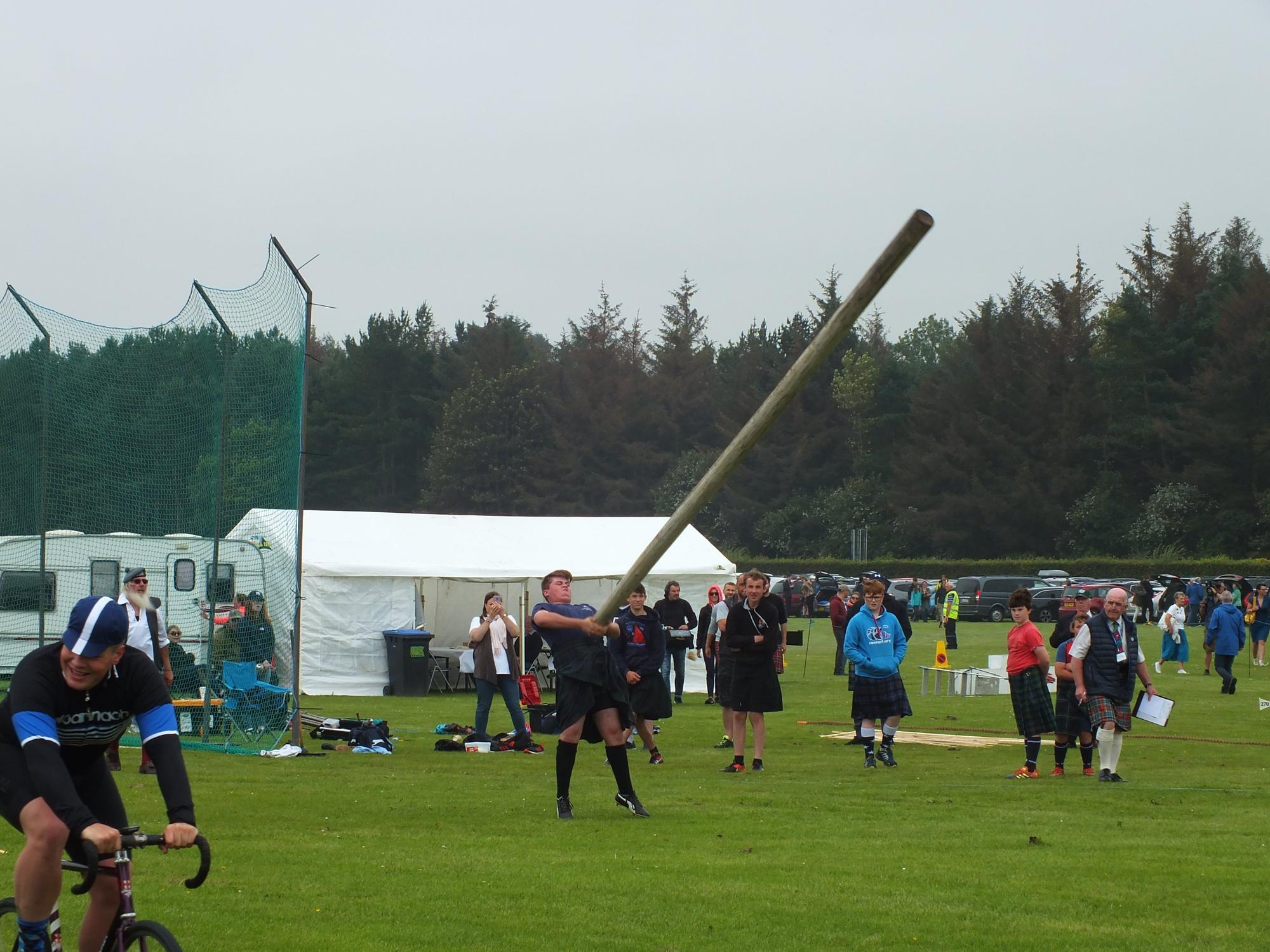 Female heavyweight competitors break new ground at Highland Games in Fife