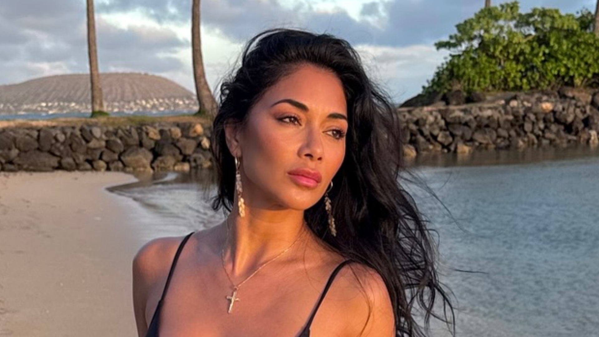 A sus 47 años, Nicole Scherzinger brilla en traje de baño