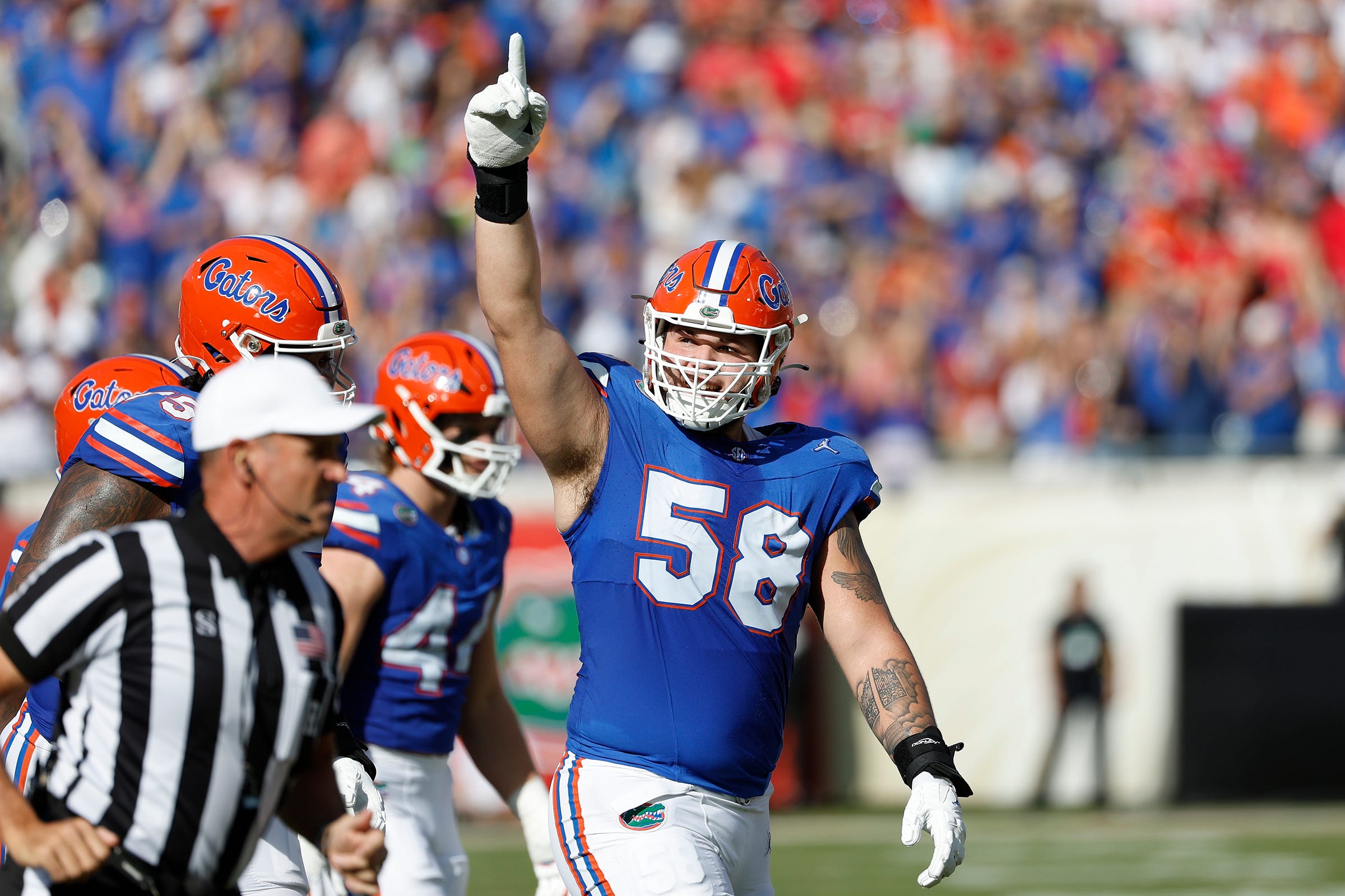 Offensive line standouts highlight Florida football selections in SEC ...