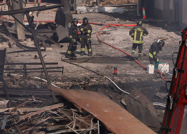 Rome petrol station explosion leaves 40 injured