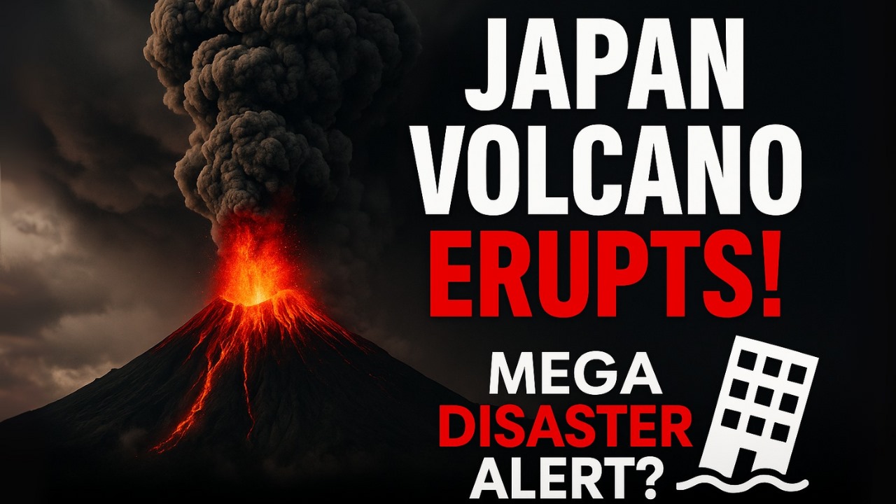 Japan Volcano Erupts as 'Mega Disaster' Prediction Looms