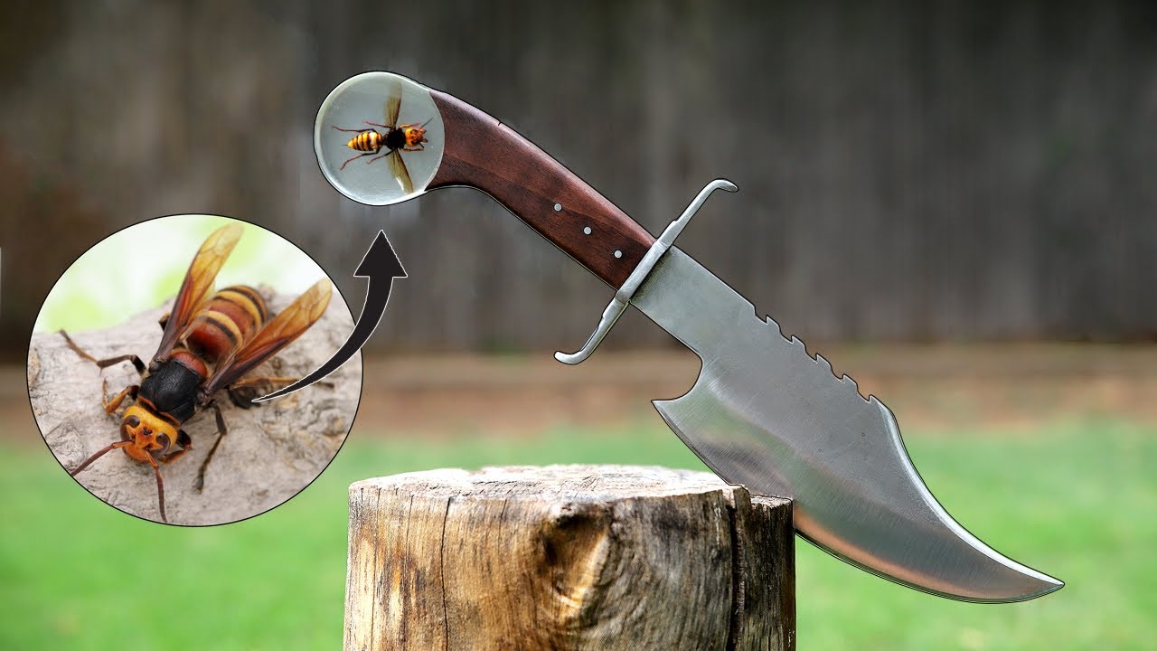 Making a Dagger Fit For 2020! REAL Murder Hornet Knife
