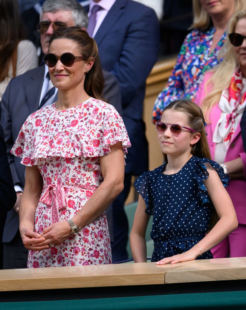 The only time Pippa Middleton has been pictured with her niece Princess ...