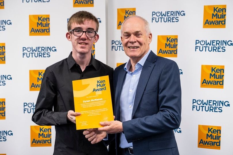 Lanarkshire school pupils honoured at inaugural Ken Muir Awards