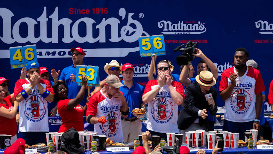 Rules of Nathan's Hot Dog Eating Contest, competitive eating: What’s ...