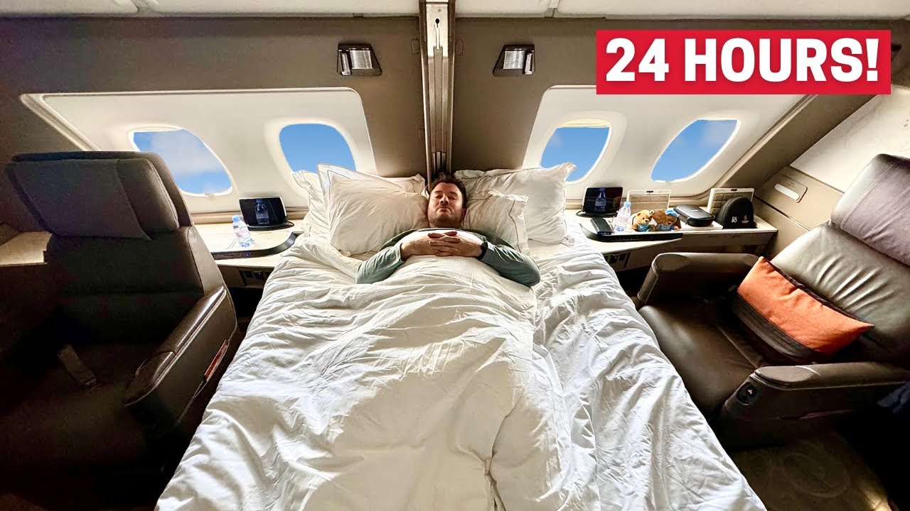 24 Hours Flying First Class from Australia to England