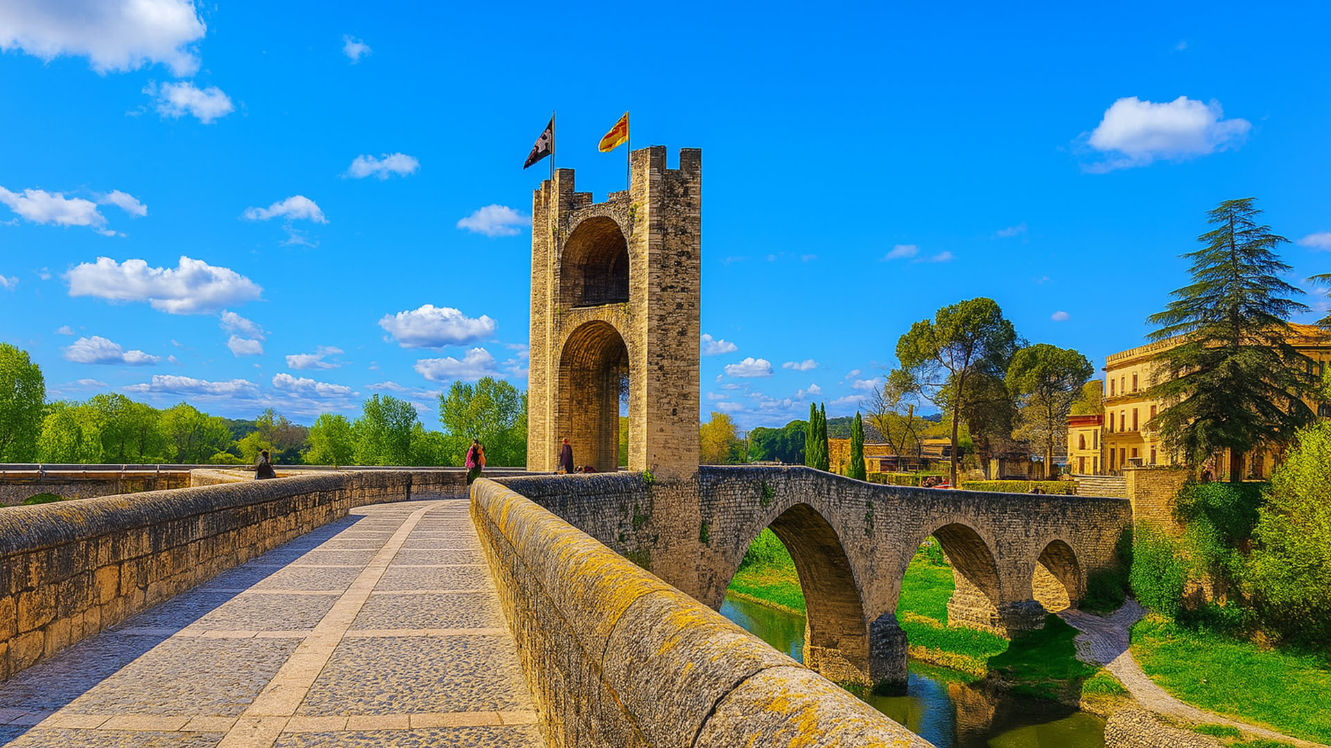 Besalú, Spain Walking Tour (4K Ultra HD) – Explore a Stunning Medieval ...
