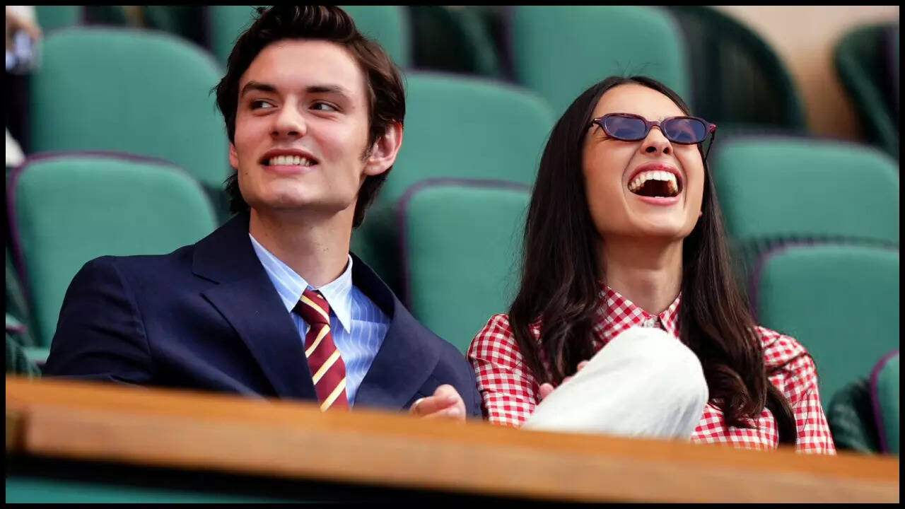 Olivia Rodrigo and Louis Partridge share a romantic date in Wimbledon ...