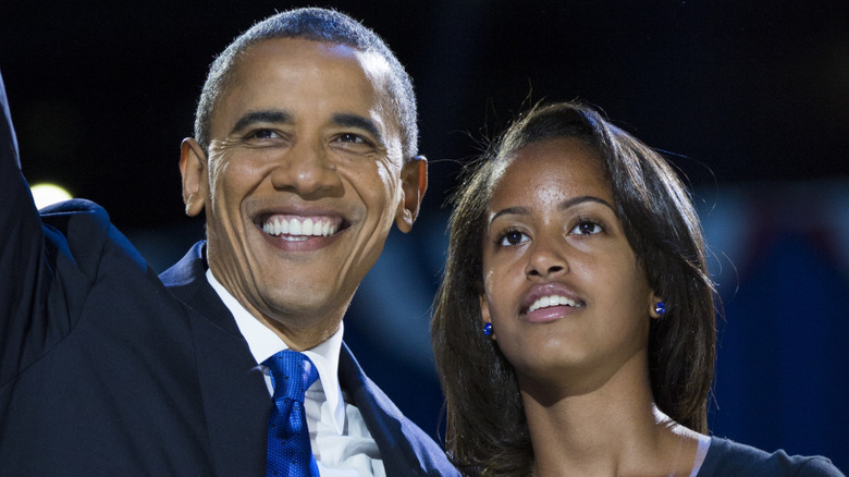 Malia Obama's First Reaction To Her Dad Becoming President Was An ...