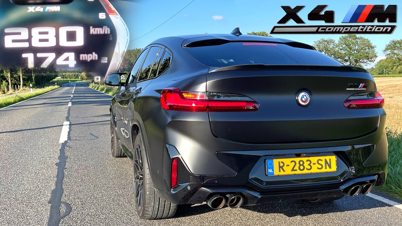 2024 BMW X4M Competition | 0–100, 100–200, Höchstgeschwindigkeit POV ...