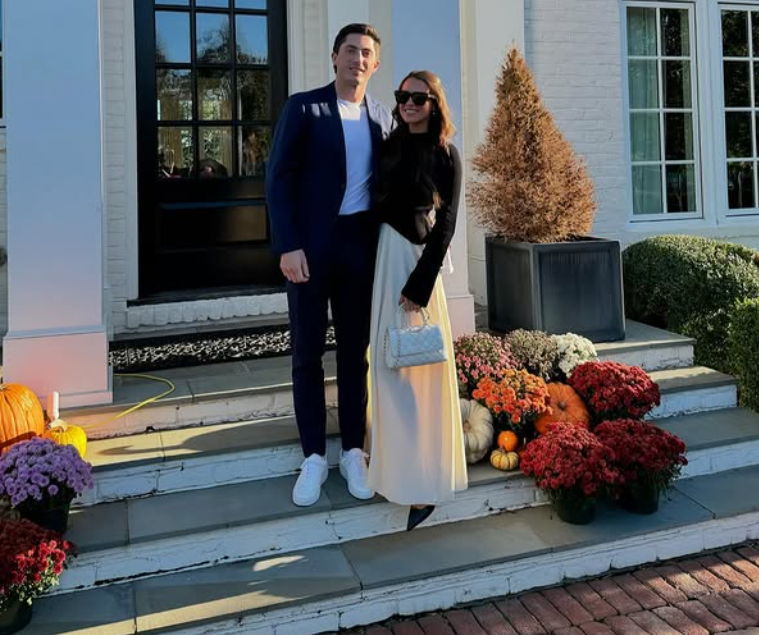 Zach Werenski and Odette Peters embark on dreamy pre-wedding tour ...