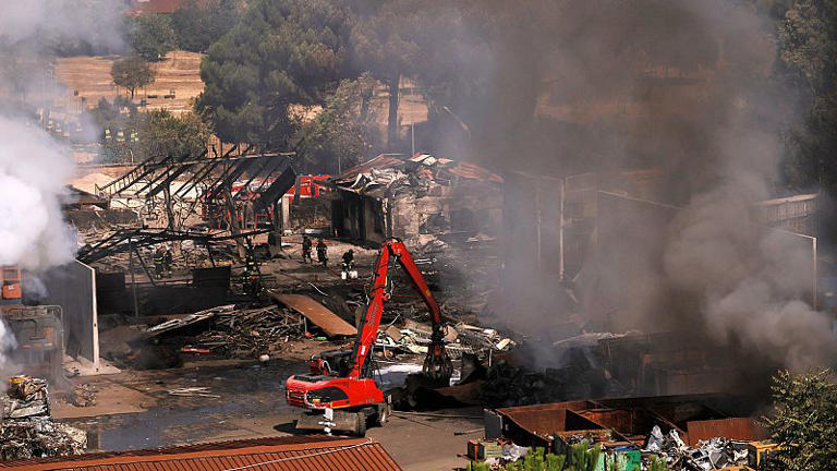 Explosion at Rome fuel station leaves dozens injured