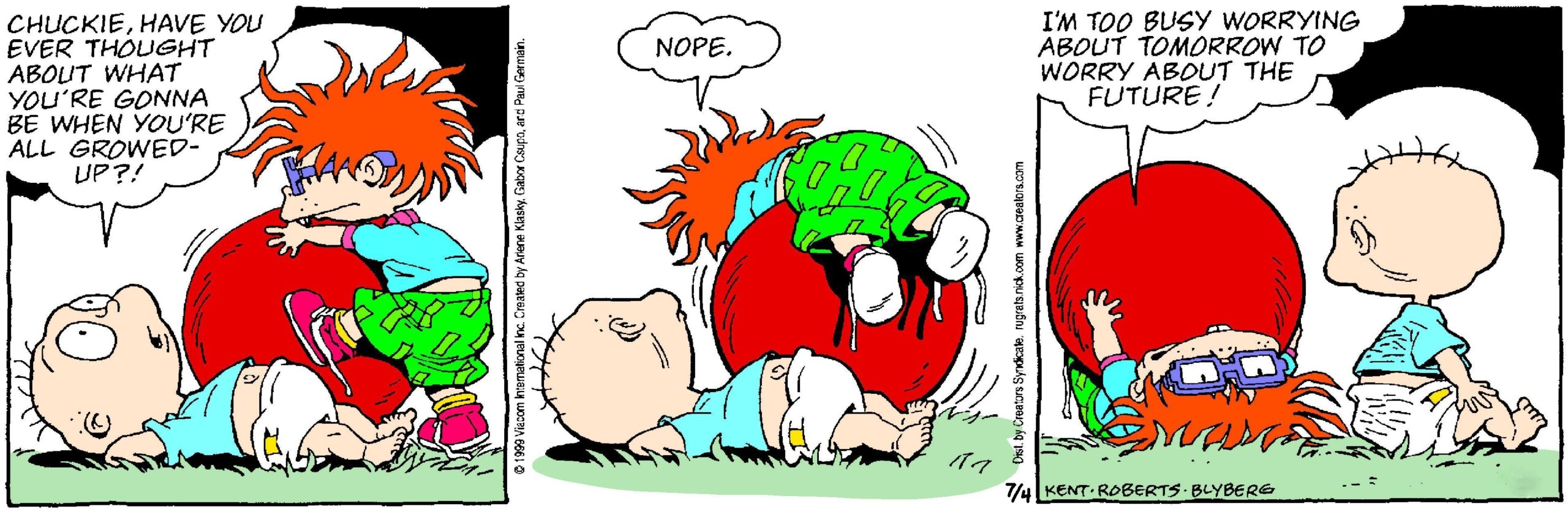 “Rugrats” Comic Strips by Nickelodeon